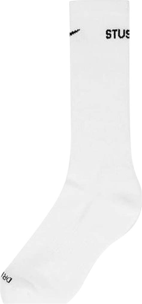 Buy Stussy X Nike Dri Fit Crew Socks White Dh6155100 Whit Goat