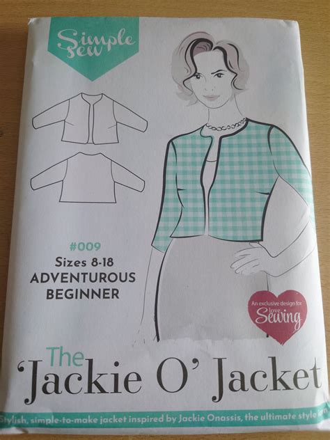 The Jackie O Jacket Simple Sew Oh Sew Good Fabrics