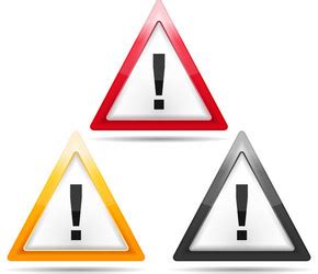 Error Warning Info Ui Element Template Royalty Free Vector