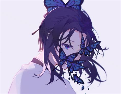 Girl Kocho Sisters Kanae Kocho 無題 Pixiv Slayer Anime Demon