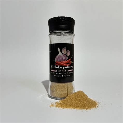 Ķiploku Pulveris Ar čillī Provinces Produkti
