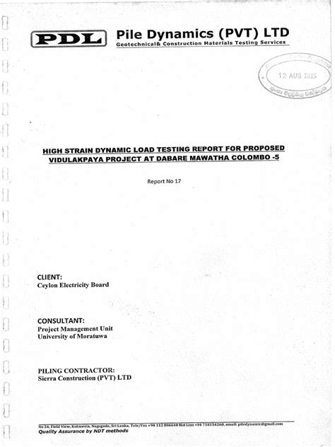 Skeb Pda Reports Pdf