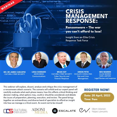 Cultural Cyber Security On Linkedin Webinar Cybercrime Incidentresponse Ransomware