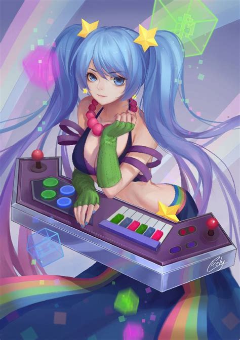 League Of Legends Sexy Girls League Of Legends Anime Sona