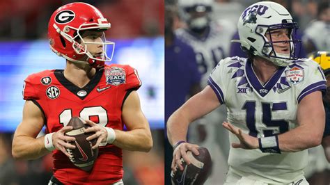 Georgia Tcu Advance To 2023 College Football Playoff National