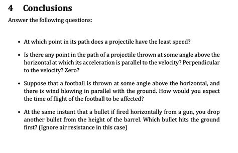 Solved Someone Please Help I Need Help With The Conclusion