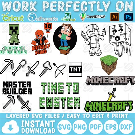 Free Clip Minecraft Pdf Download Free Clip Minecraft Pdf Png Images