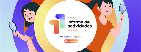 Onceavo Informe De Actividades 2022 De OBSERBC A C Interactivo OBSERBC
