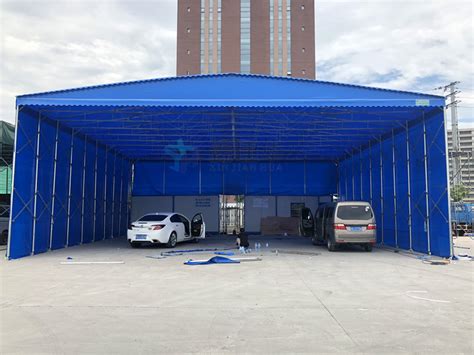 苏州电动移动雨棚 苏州电动雨棚 电动移动雨棚 大山谷图库