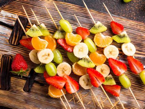 Receta De Brochetas De Frutas Comer Y Rascar