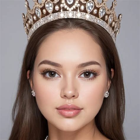 Beauty Queen Round Face