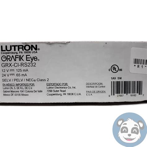 Lutron Grafik Eye Grx 0ci Rs232 Control Interface New Komercos
