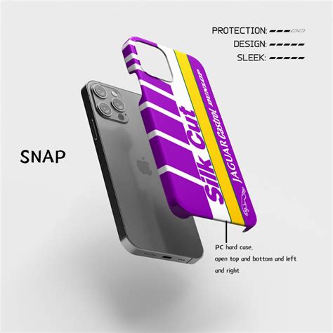 1988 Jaguar XJR9 LM Silk Cut 24 Hours Of Le Mans Livery Phone Cases