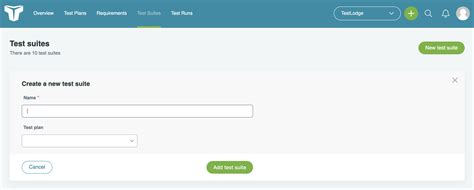 Using Test Suites And Test Cases Testlodge Support