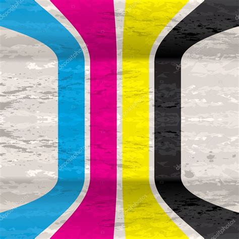 Cmyk Grunge Background — Stock Vector © Longquattro 7419506
