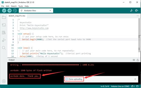 Uno开发板windows — Keyes Wiki Documentation