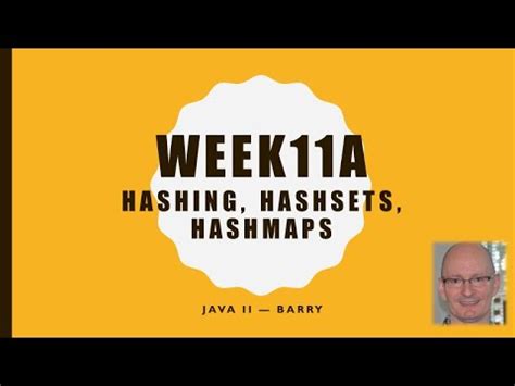 Java2 11c Hashing Objects HashMap YouTube
