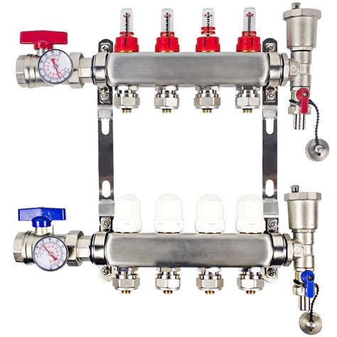 Buy WiseWater Loop PEX Radiant Manifold In And In Compatible Outlets Up To GPM