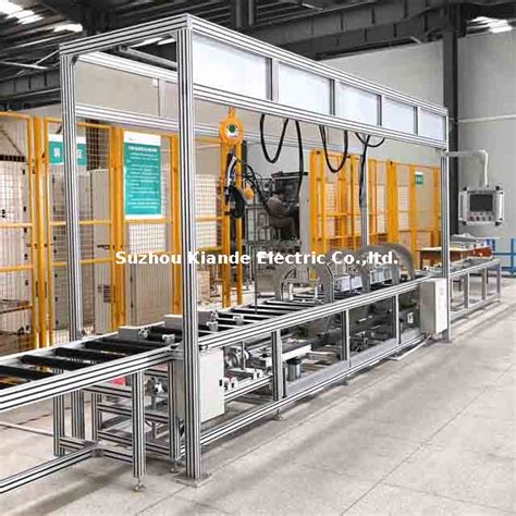 Effective Semi Automatic Busbar Assembly Line For Compact Busway