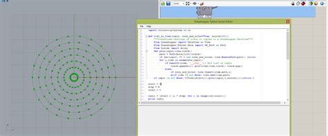 Create Circles Divide And Connect Points From Gh To Py Scripting McNeel Forum