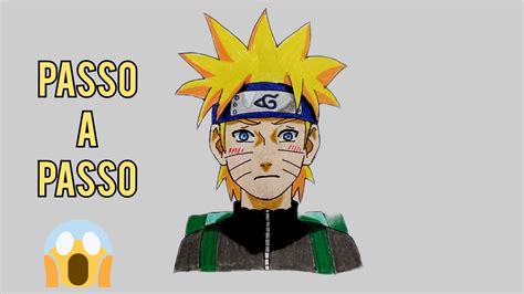 Como Desenhar O Naruto Passo A Passo YouTube