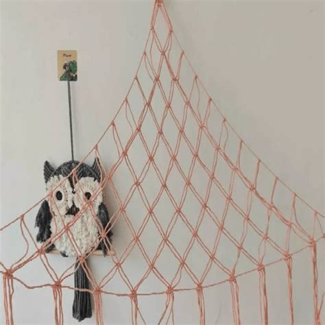 Triangle Toy Net Plush Toy Storage Corner Hanging Cotton Rope Hand