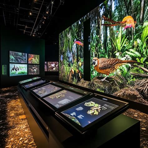 Hightech Display Of Species Conservation With Realtime Updates And Interactive Biodiversity