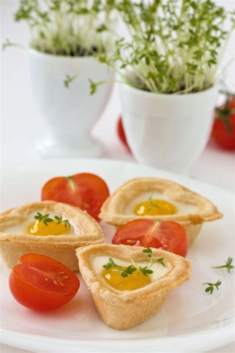 Quick And Easy Mini Egg Tartlets With Fresh Herbs