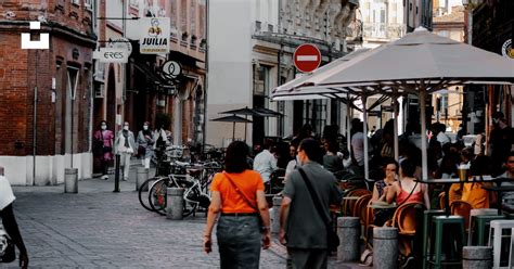 People Walking On Street During Daytime Photo Free Street Image On