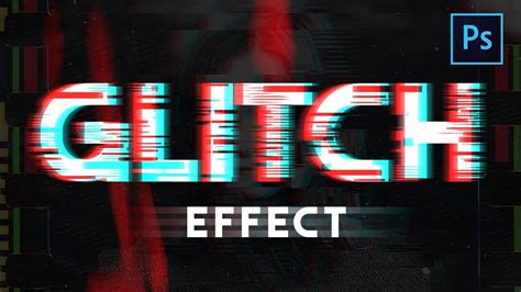 [ Text Effect ] Glitch Effects Tutorial Youtube
