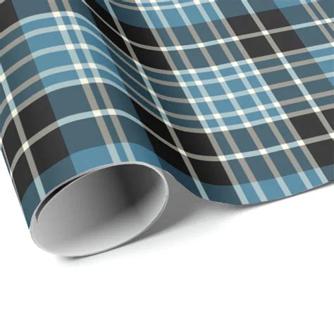 Clark Clan Tartan Wrapping Paper Zazzle