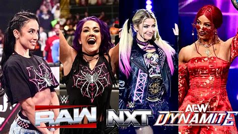 Best Womens Wrestling Moves Of The Weekwwe Aew Alexabanks Youtube