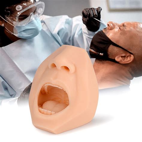 Swab Test Training Model For Throat And Nasal Swab Collection
