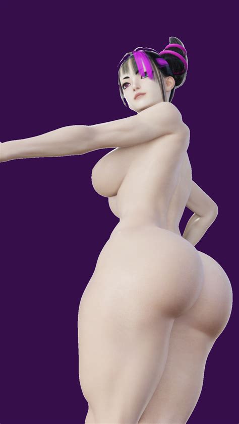 Rule 34 3d 3d Model 3d Render Big Ass Big Breasts Blender Breasts Girl Half Dressed Juri Han