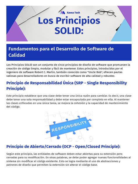 Los Principios Solid Pdf Software Objeto Informática