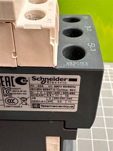 Schneider Lc1d25bd Tesys 035599 Contactor Mining And Industrial Surplus