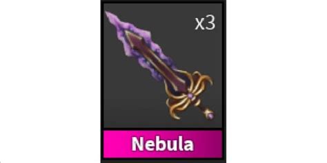 Buy Weapon Mm2 Nebula Murder Mystery 2 2505838 Itemku