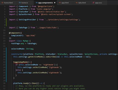 Side Menu Does Not Call Function Ionic V3 Ionic Forum