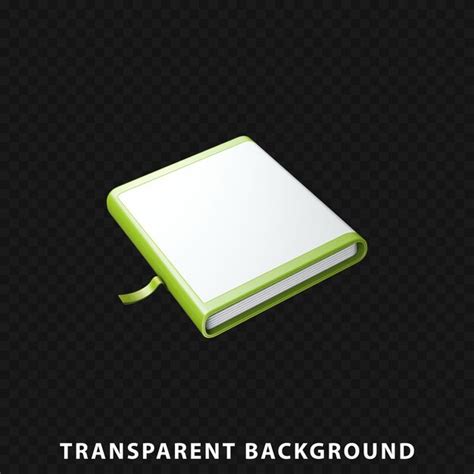 Premium PSD D Render Notebook Isolated On Transparent Background