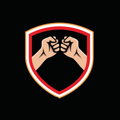 Hand Fist Logo Vector Design 20301987 Vector Art At Vecteezy