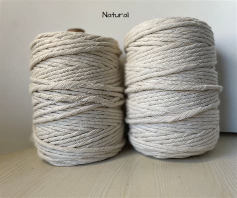 5mm Cotton String Natural Knottybynatur