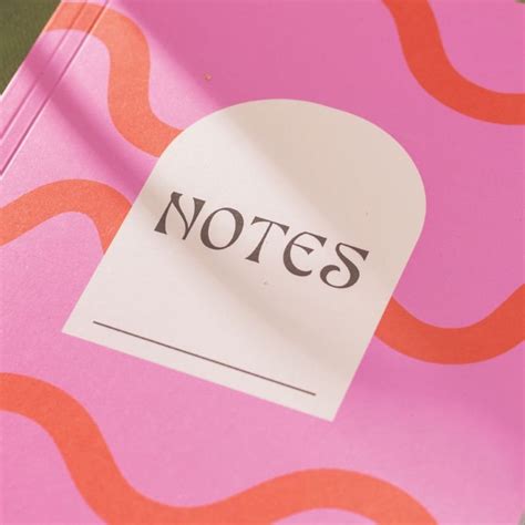 Pink And Red Lay Flat Lined A5 Notebook Waterstones