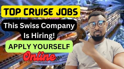 HOW TO APPLY FOR A CRUISE SHIP JOB ONLINE STEP BY STEP GUIDE SWISS