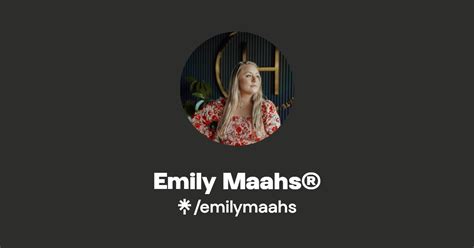 Emily Maahs® Instagram Facebook Linktree