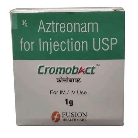 Cromobact 1 Gm Injection At Rs 390 Piece एज़ट्रीओनेम इंजेक्शन In New