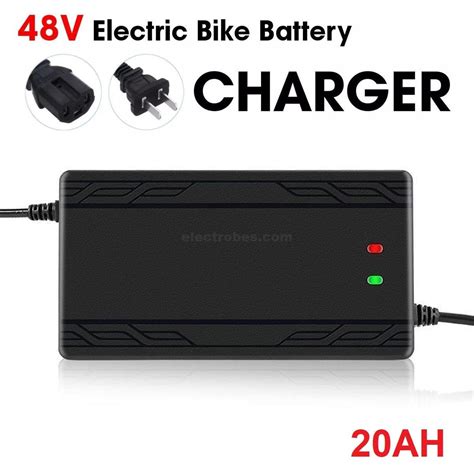 48v 20ah Ebike Charger Deep Cycle Battery Adapter Pakistan