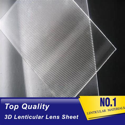 70 Lpi Lenticular Lens 3d Lenticular Printing Sheets Material For