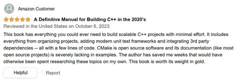 Modern Cmake For C Reviews Like These Are The Reason Why I Invested All My Free Weekends To