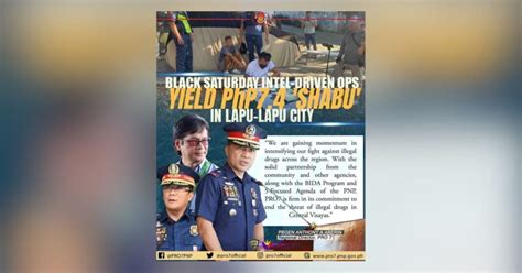 Cebu P7 4 Milyon Nga Shabu Nasakmit Sa Lapu Lapu City Police Office
