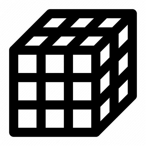 Olap Cube Analysis Analytic Data Warehouse Icon Download On